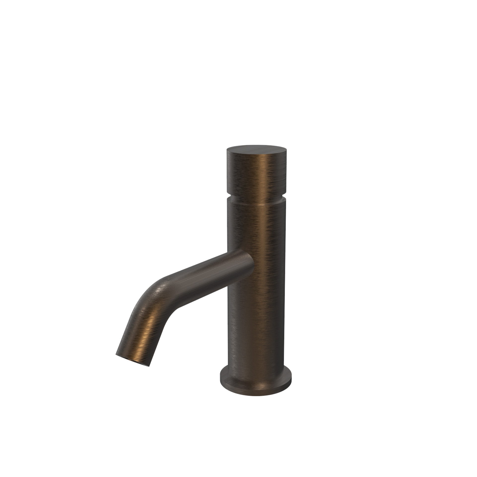 T1.10TP Deck mounted washbasin tap with timer and waste valve (cold wa ...